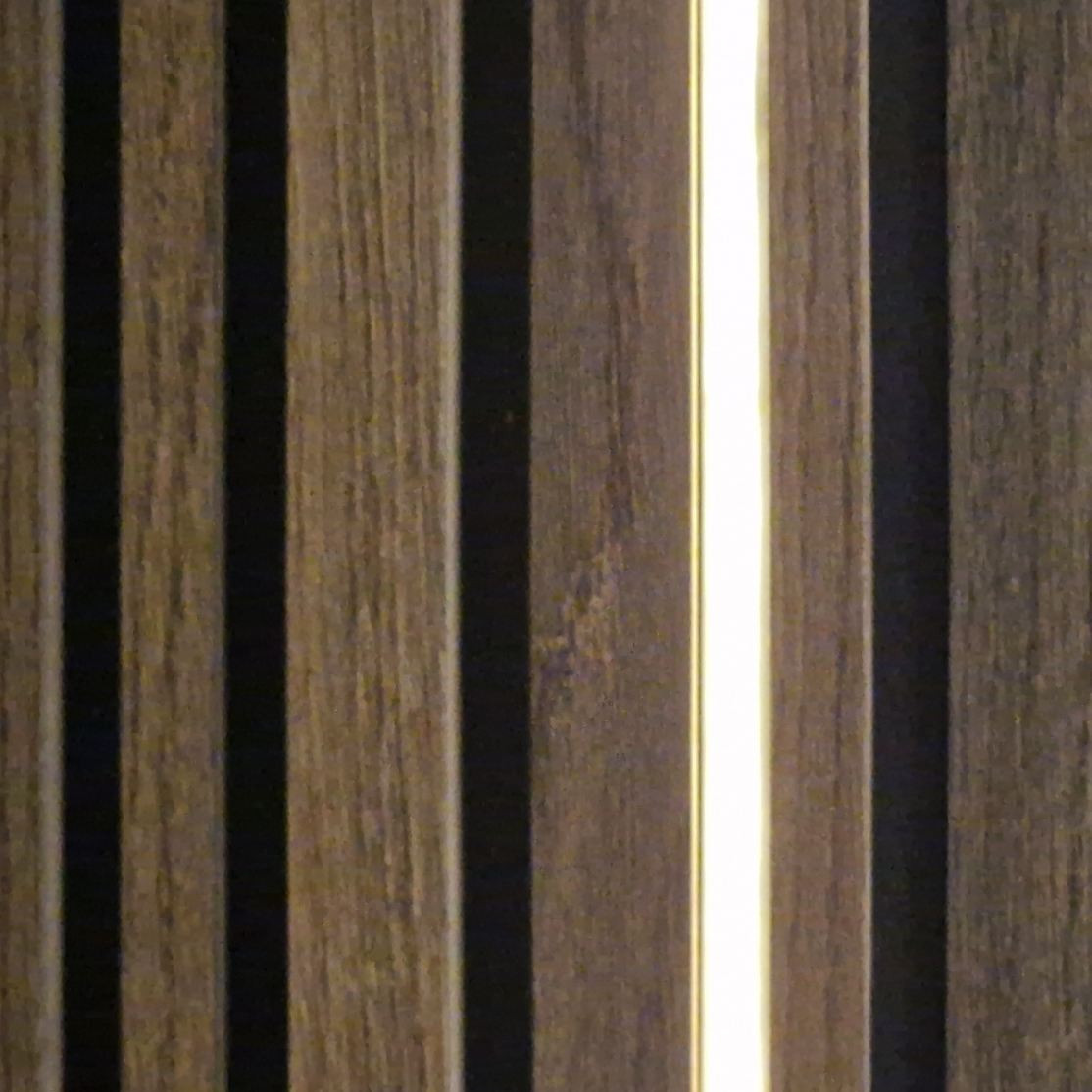 Led strips for slat walls - OAK WOOD FLOORING